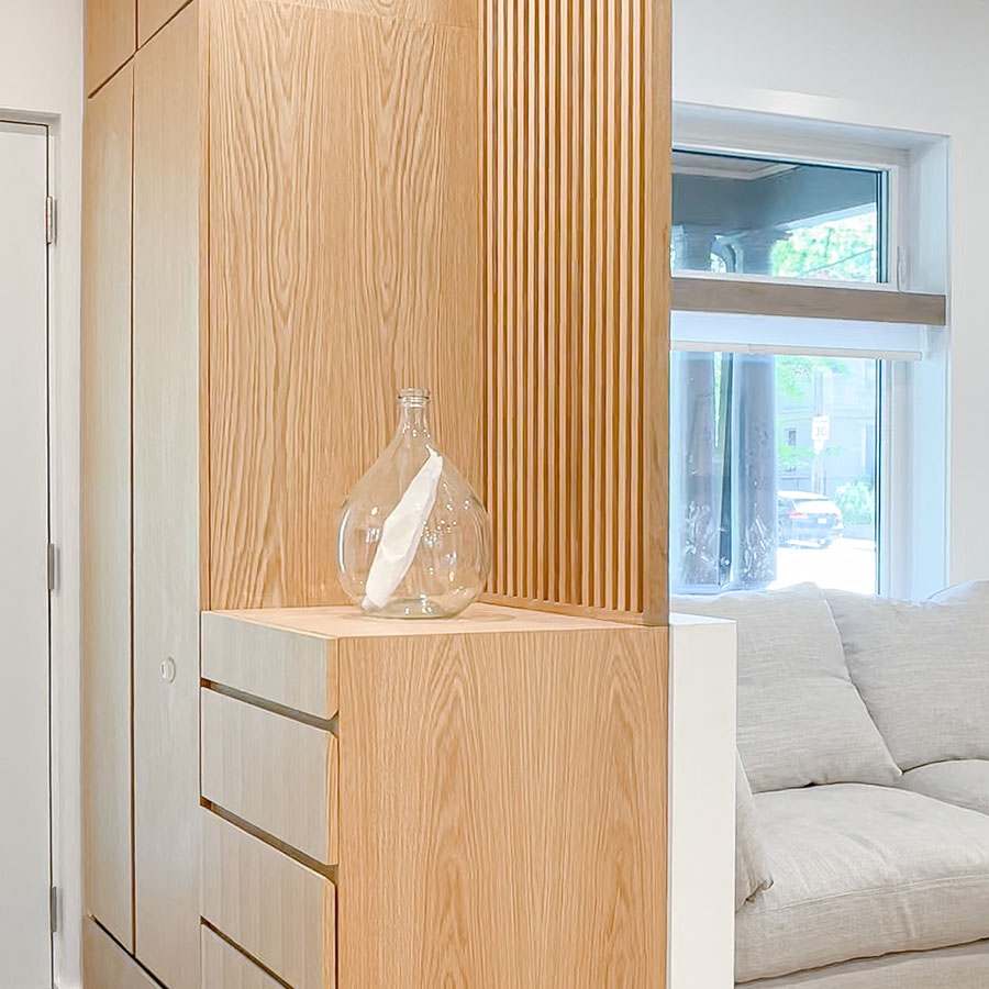 Custom Vertical Solid Wood Slats ️ Toronto & GTA