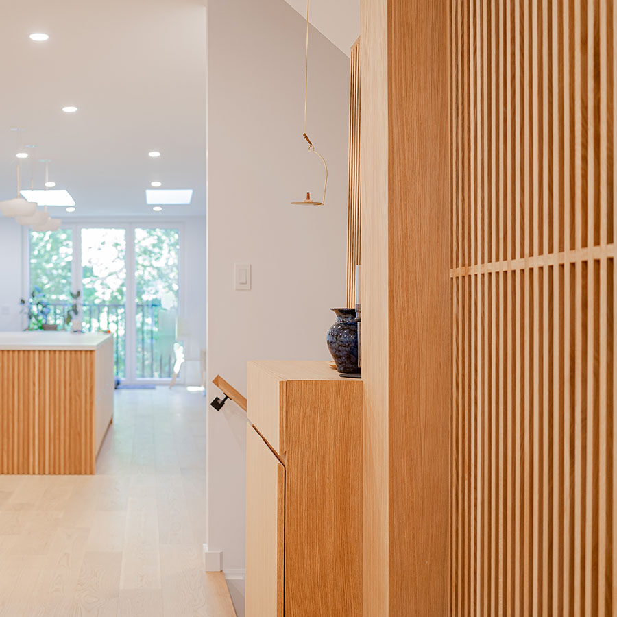 Custom Vertical Solid Wood Slats ️ Toronto & GTA